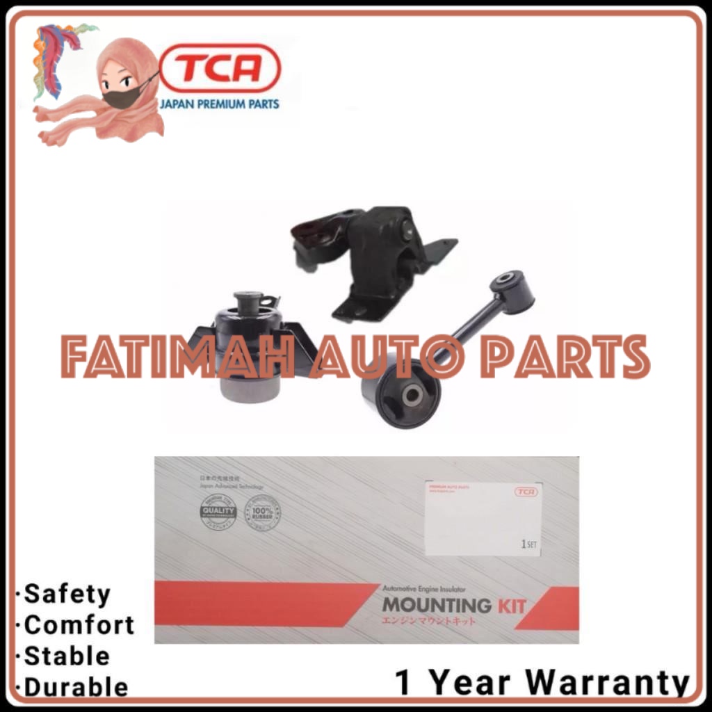 Perodua Alza / Myvi 1.5 Old Manual MT Engine Mounting Set TCA (1Set ...