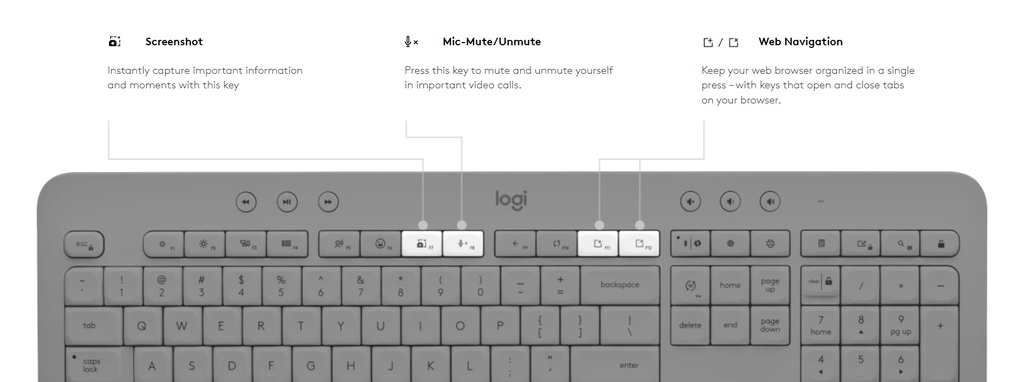 Logitech SIGNATURE K650 Wireless/Bluetooth Keyboard | Shopee Malaysia