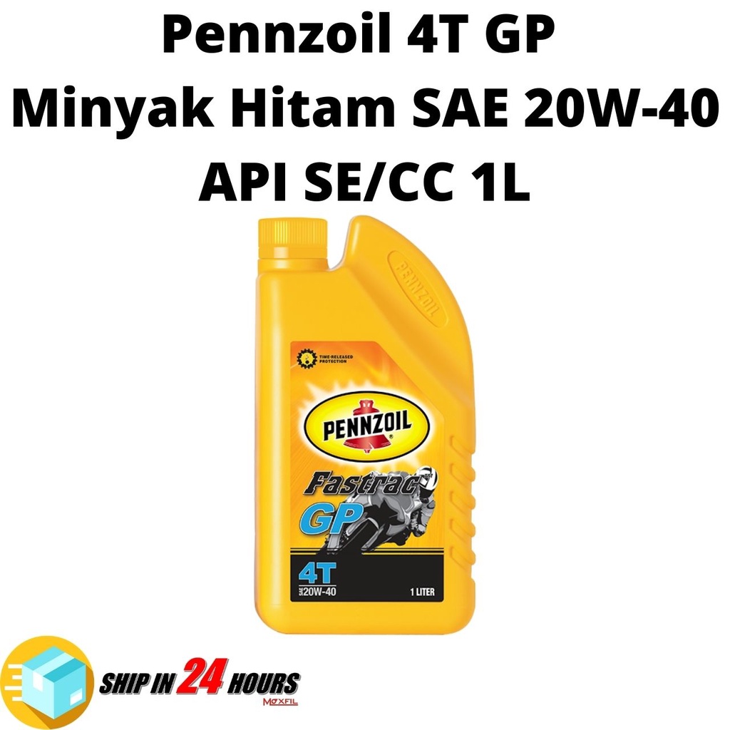 PENNZOIL FASTRAC GP 4T SAE 20W-40 API SE/CC, JASO MA (1L) | Shopee Malaysia