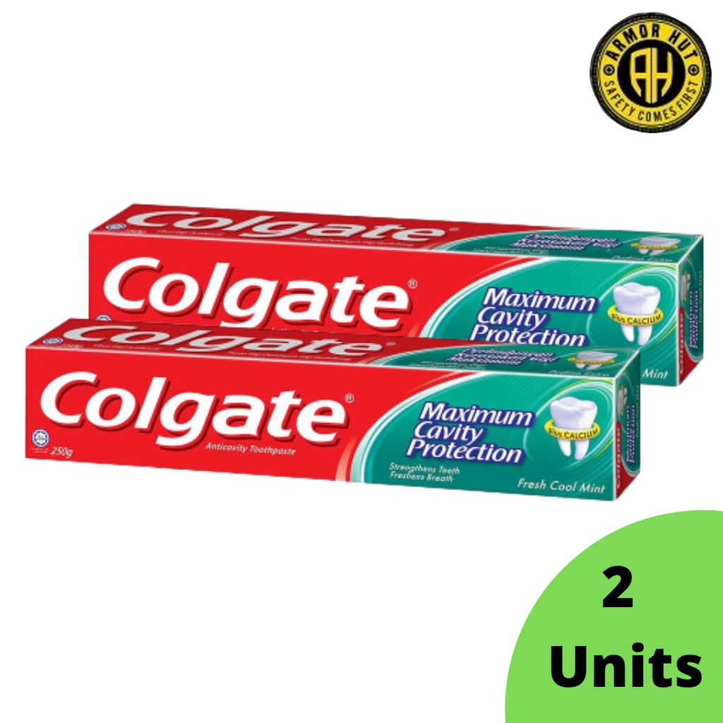 Colgate 250g - Fresh Cool Mint Maximum Cavity Protection | Shopee Malaysia