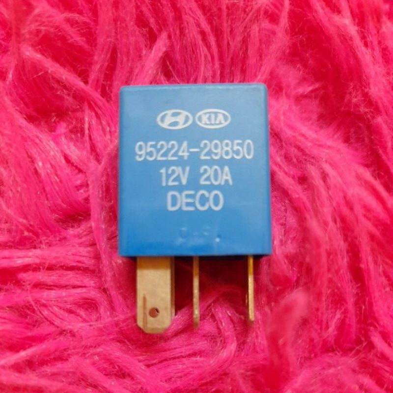 DECO 95224-29850 12V Automotive Relay 20A 4 Pins For Hyundai Kia(Halcut ...