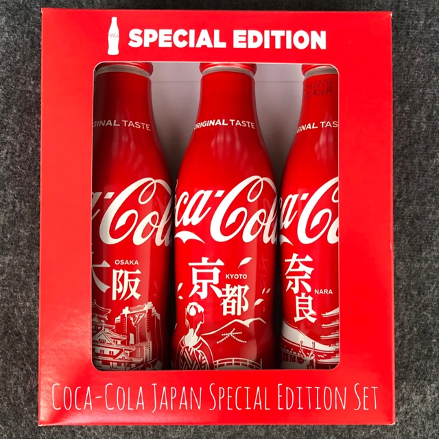 Coca-Cola Coke JAPAN Special Edition OSAKA KYOTO NARA Triple Pack ...