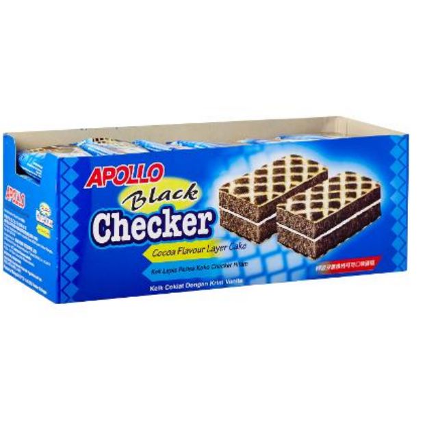APOLLO BLACK CHECKER LAYER CAKE 24S | Shopee Malaysia