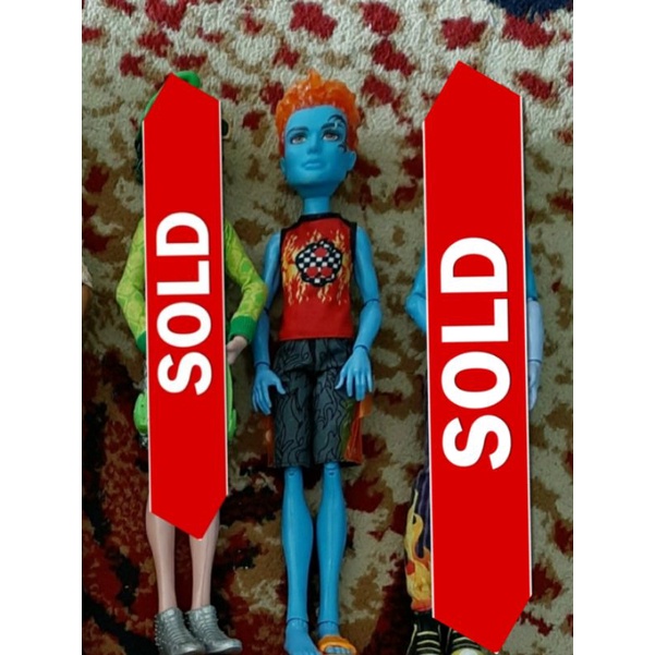 Rare Monster High Doll Holt Hyde | Shopee Malaysia