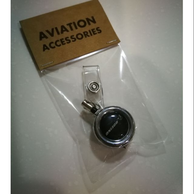 Boeing Chrome ID Badge Clip-On Extension Length 63cm | Shopee Malaysia