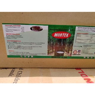 MORTEX 2.5% PENGGALAK SUSU GETAH DISYOR OLEH LGM & RISDA | BOOSTER SUSU ...
