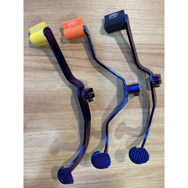 Y15 V1/V2 LC135-4S V1 - V7 GEAR PEDAL TITANIUM GOLD YAMAHA LC-135 LEVER LEVEL KAKI MIJAK PEMIJAK ...