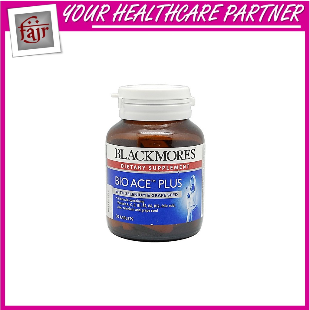 BLACKMORES Bio Ace Plus 30's | Shopee Malaysia