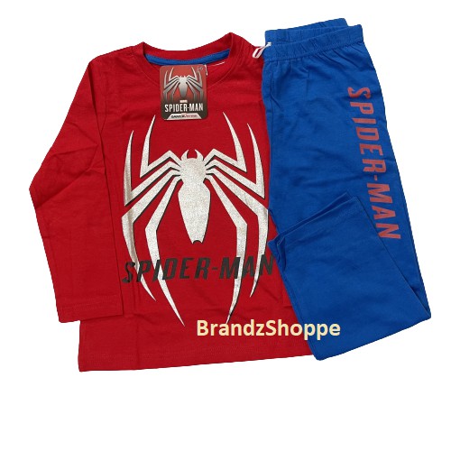 Original Primark Marvel Spiderman Boys Pyjamas (2-Pairs) | Shopee Malaysia