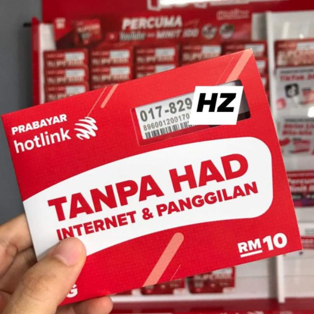 Kekal number lama/New Hotlink Sim Card Unlimited Data dan Call to all ...