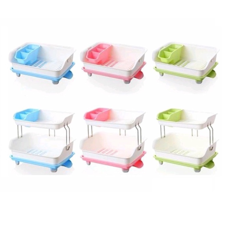 2 Layer Multipurpose Dish Rack 0058 | Shopee Malaysia