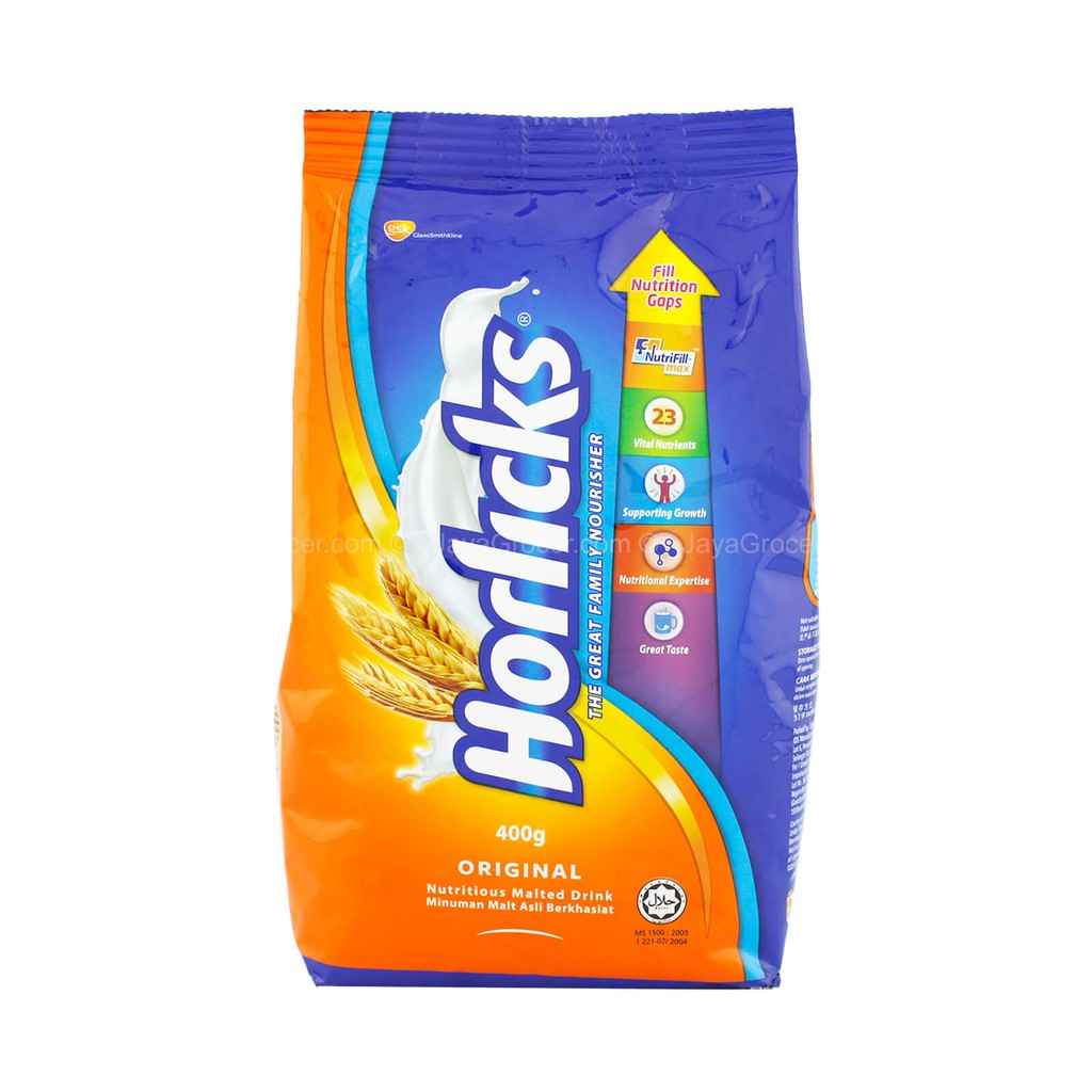 Horlicks Original Nutritious Malted Drink 400g | Shopee Malaysia