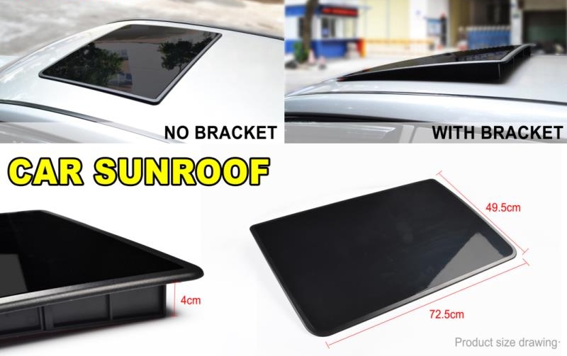 Sunroof /Car Dummy For All Model Cars Fake Sun roof Honda Toyota Proton ...