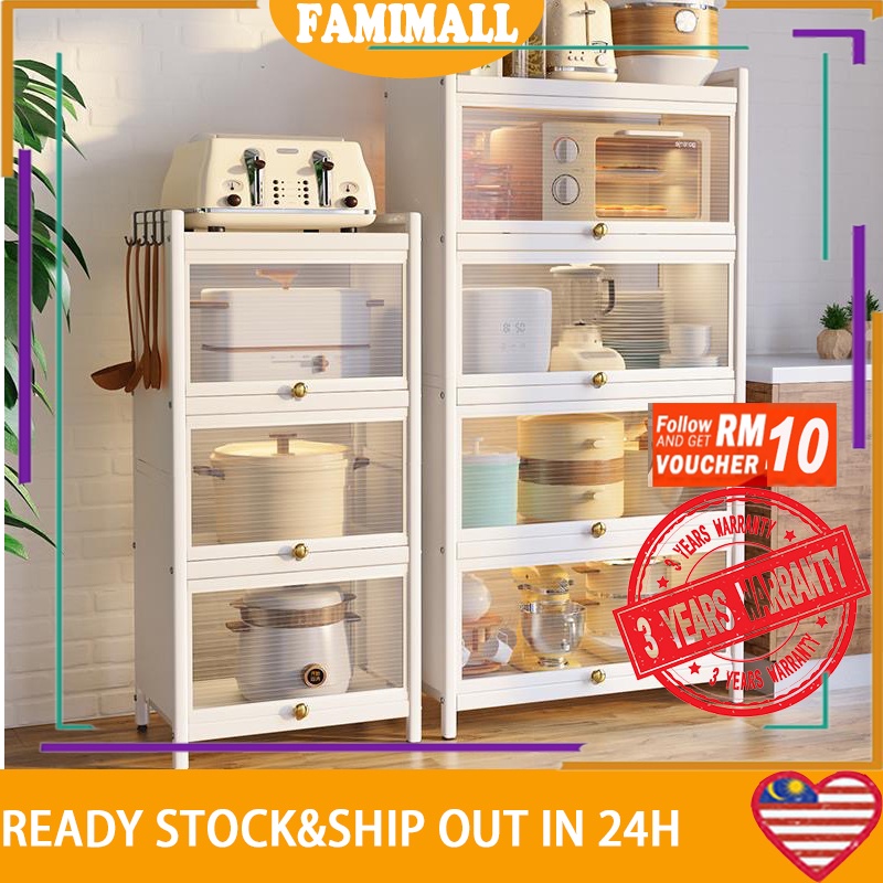 Almari Dapur Kitchen Storage Cabinet with door 5-Layer Cabinet Dapur ...