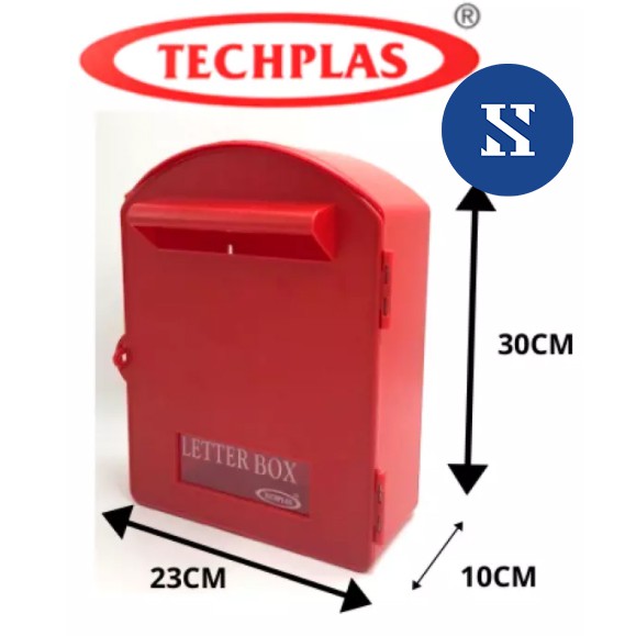 PVC Post Letter Box/ Plastic Mail Box/ Peti Surat Plastik/ Mailbox ...