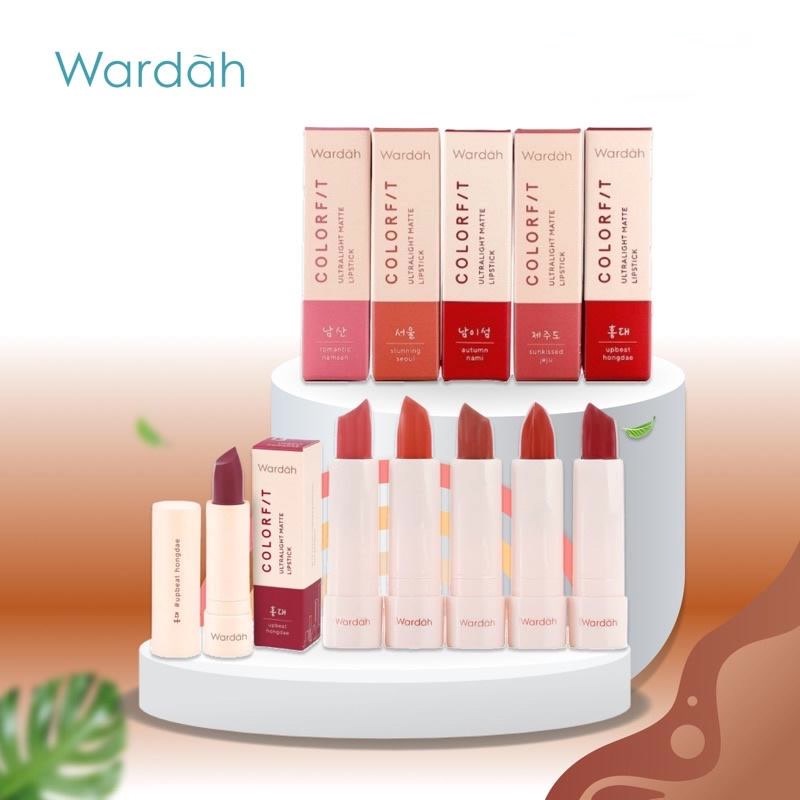 Wardah Colorfit Ultralight Matte Lipstick / Korean Edition | Shopee ...