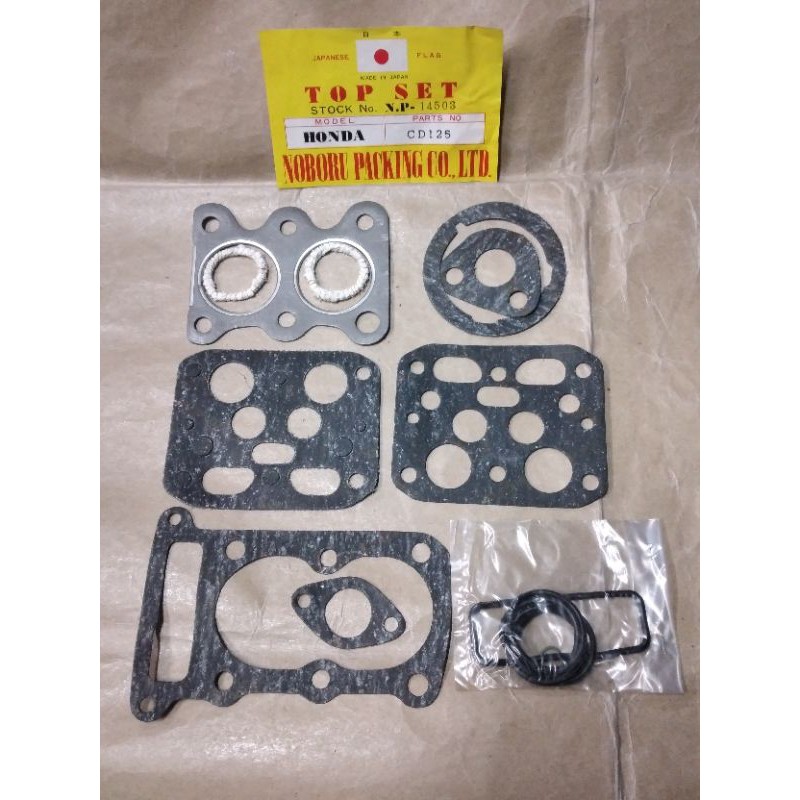 Honda CD125 SS125 Top Set Gasket Japan nos | Shopee Malaysia