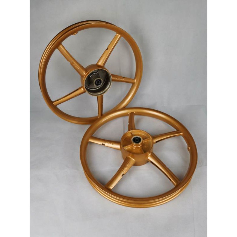 HONDA EX5 / DREAM / W100 - SPORT RIM 1.40X17 SP522 FULL COP ( COMPLETE BEARING AND BUSH) - ENKEI ...
