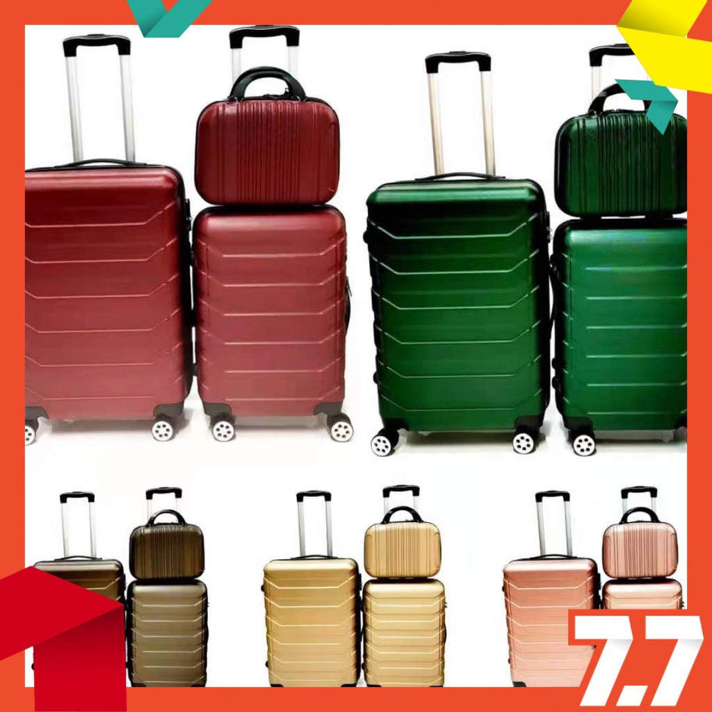 ABS quality Travel luggage Suitcase 3in1 or 2in1 24inch+20inch+12inch ...