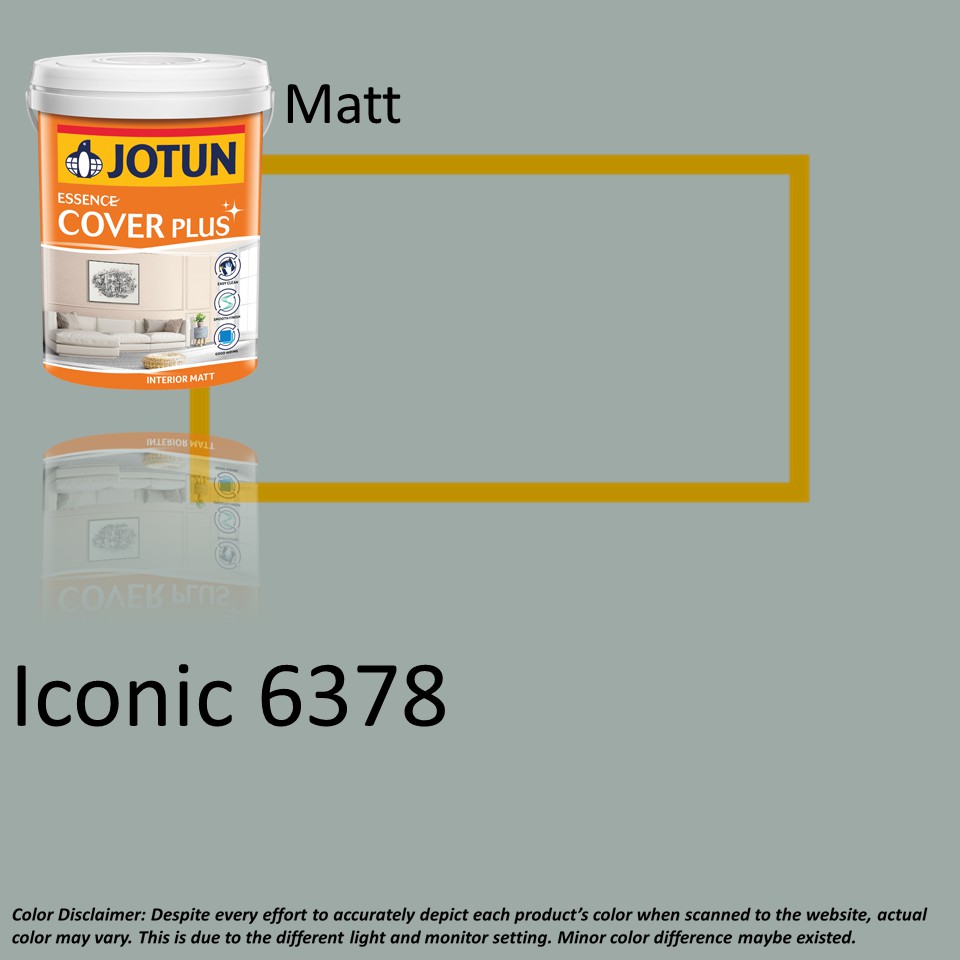 Jotun Paint 5L Essence Cover Plus Matt 6378 Iconic /interior wall paint ...