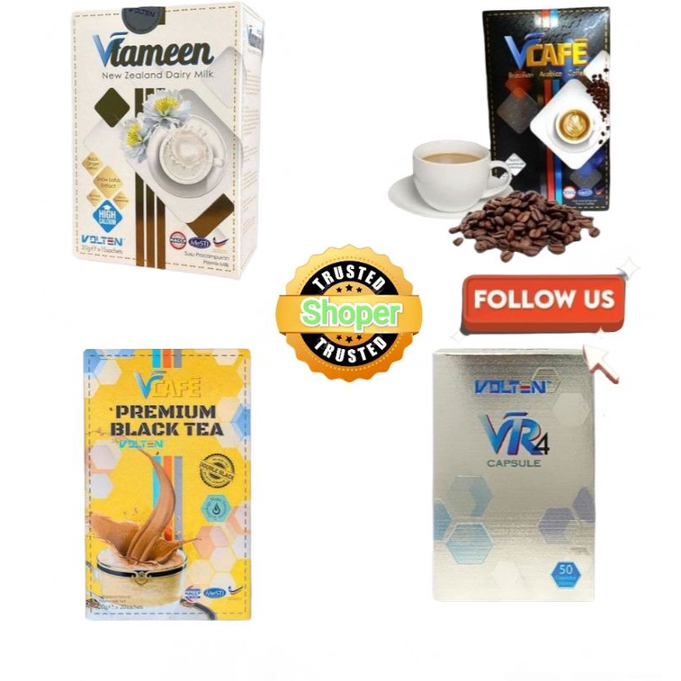 Vcafe Brazilian Arabica Coffee # Vcafe Premium Black Tea # VR4 Capsule ...