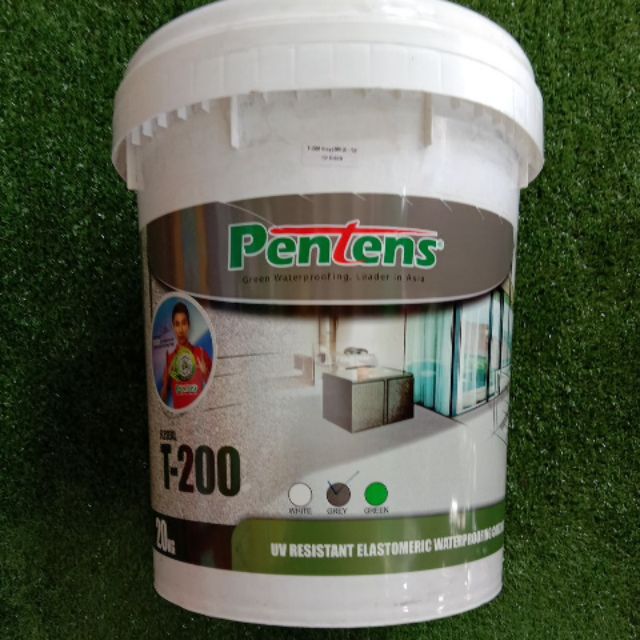 20kg Pentens T - 200 / UV Resistant Elastomeric Waterproofing Coating ...