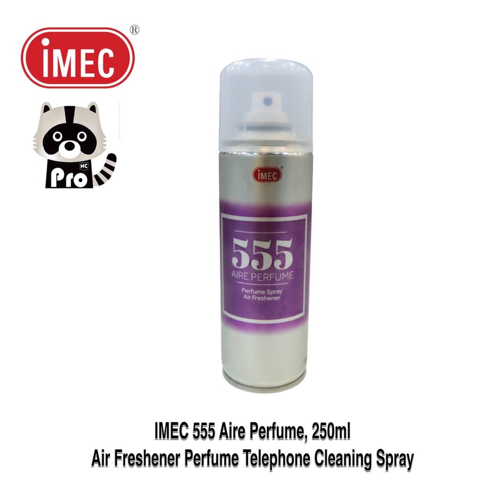 IMEC 555 Air Freshener Perfume Telephone Cleaning Spray, 250ml | Shopee ...