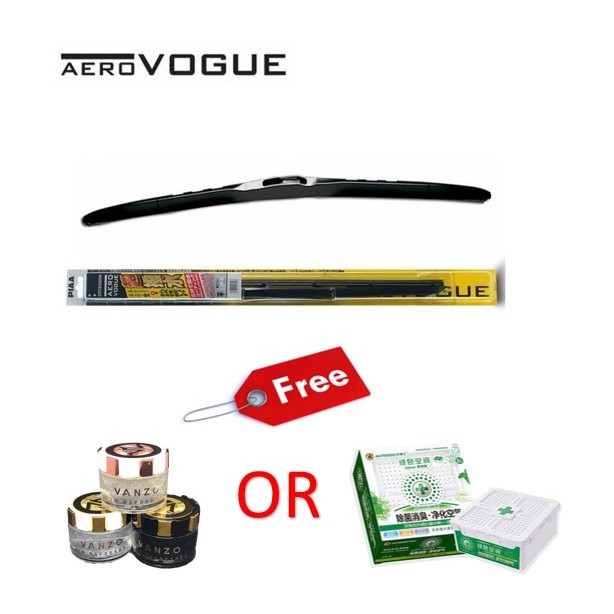 (SPECIAL FREE GIFT)PIAA Aero Vogue Silicone Wiper Blade (1pcs) | Shopee Malaysia
