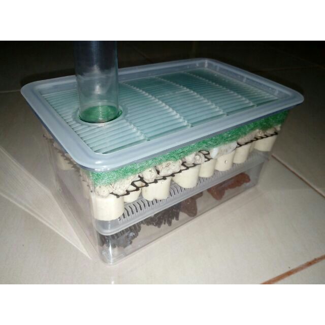 Filter Media Small / Filter box Bio System 7x4x3.5 inch. | Shopee Malaysia