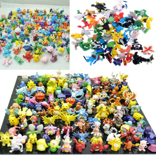 Pokemon Mini Action Figures 24pc/Set Kids Pockit Monster Toys Gifts ...