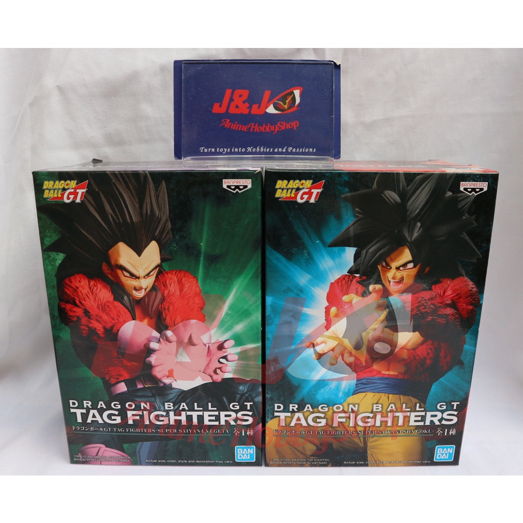 BANPRESTO DRAGON BALL GT TAG FIGHTERS SUPER SAIYAN 4 SON GOKU & SUPER ...