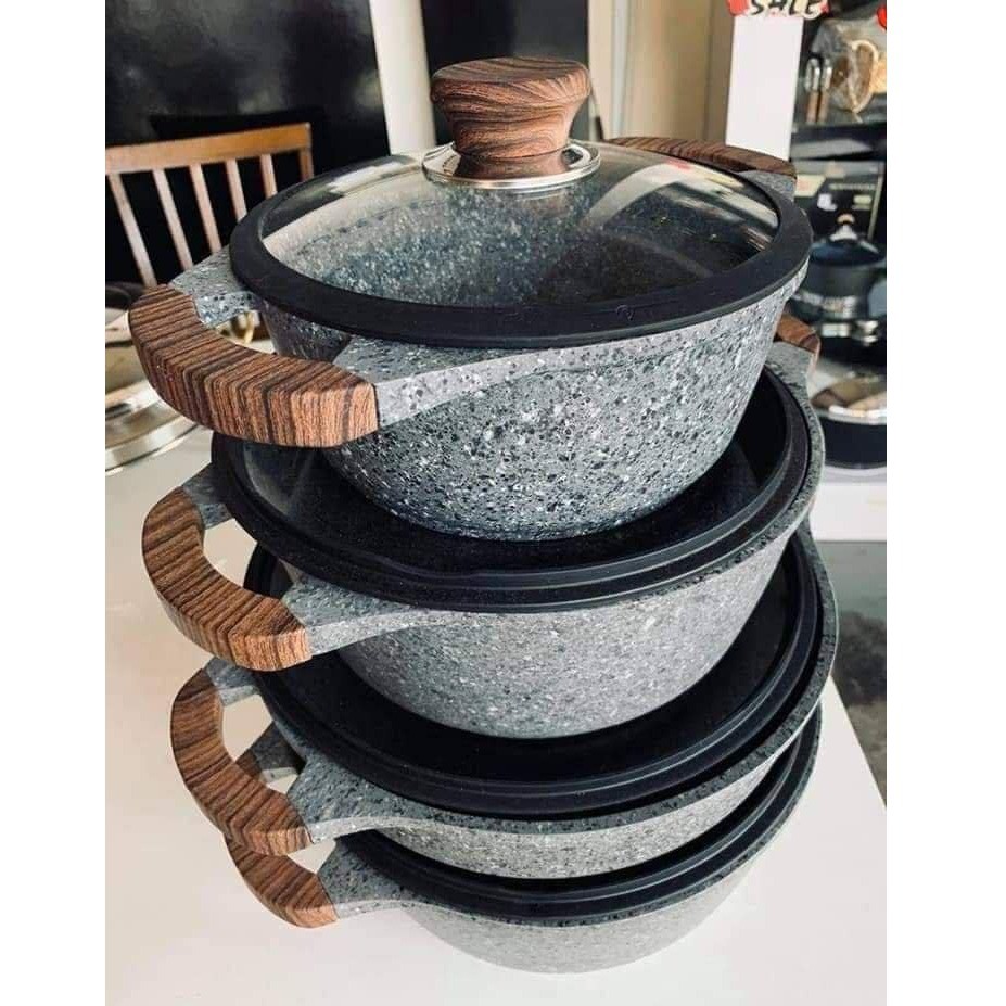 Periuk Rendang Periuk Batu Granite Induction Ceramic Stone Casserole ...