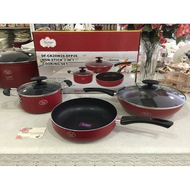 Set periuk vantage original | Shopee Malaysia