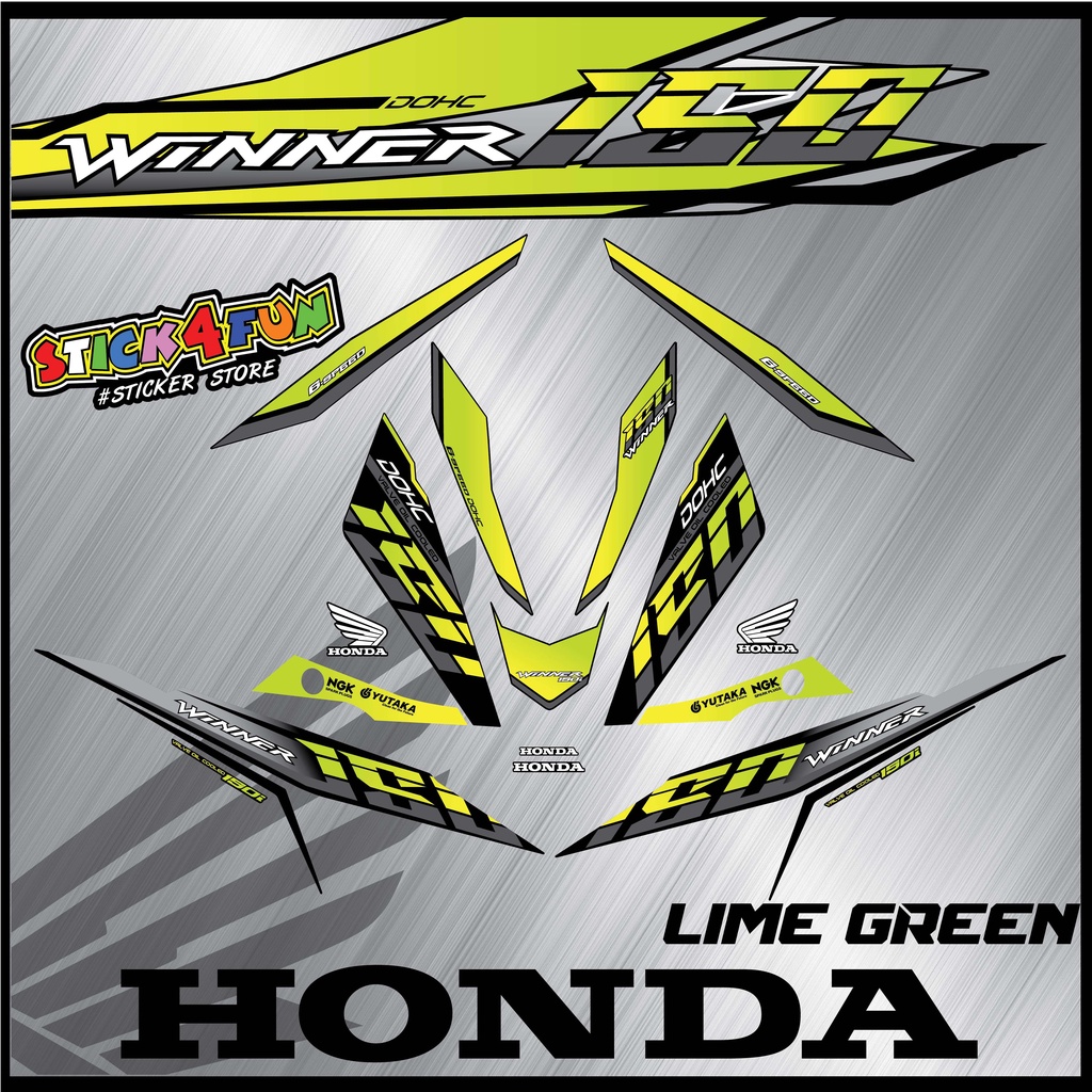 sticker Stripe motor honda rs150 winner 150 i design vientam | Shopee ...