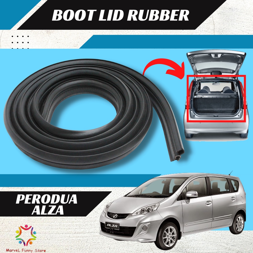 PERODUA ALZA BOOT LID BONNET RUBBER GETAH BONET BELAKANG | Shopee Malaysia