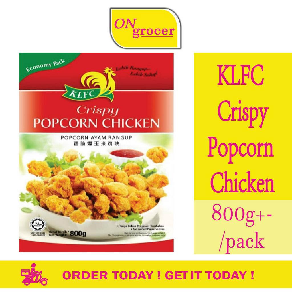 A0142 - KLFC Crispy Popcorn Chicken 800g | Shopee Malaysia