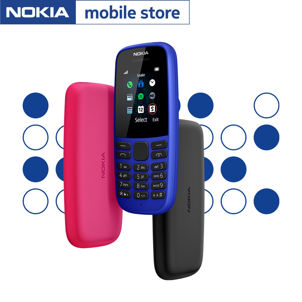 Nokia 105 (1.77" + 4MB RAM + 4MB ROM) | Shopee Malaysia