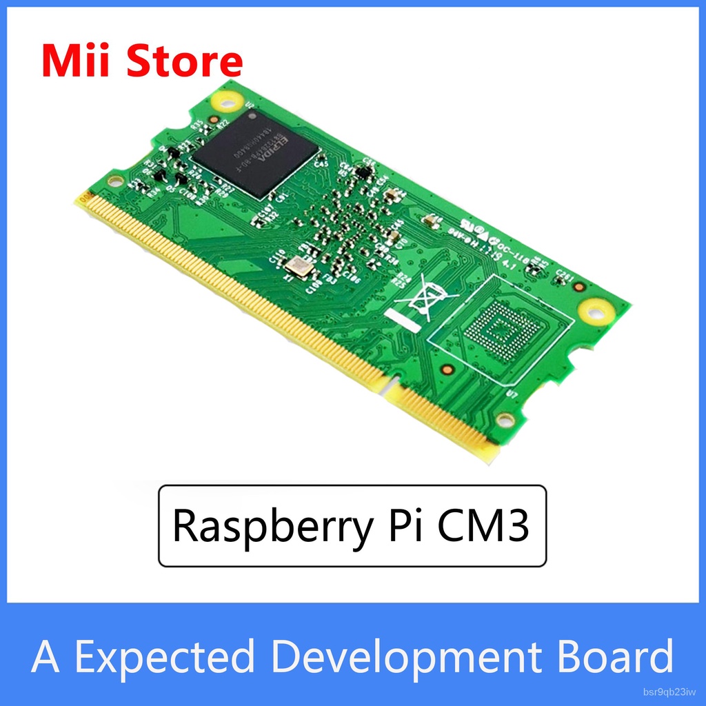 Raspberry Pi Compute Module 3lite 1gb Ram 64 Bit 12ghz Bcm Raspberry Pi 3 Sodimm Connector