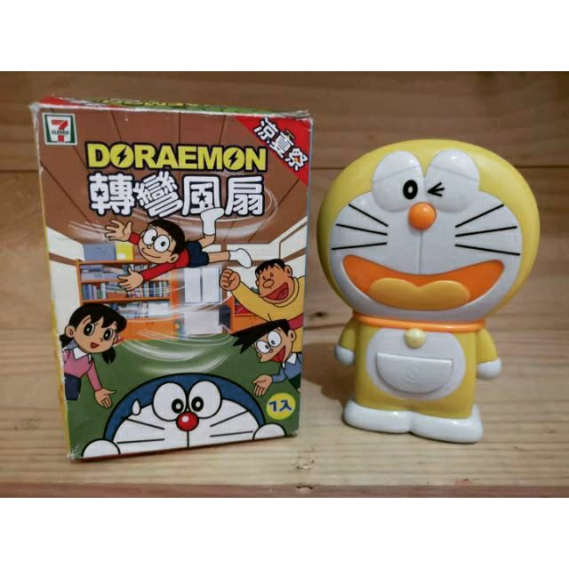 Doraemon mini fan from taiwan 7-11 mart with free gift | Shopee Malaysia