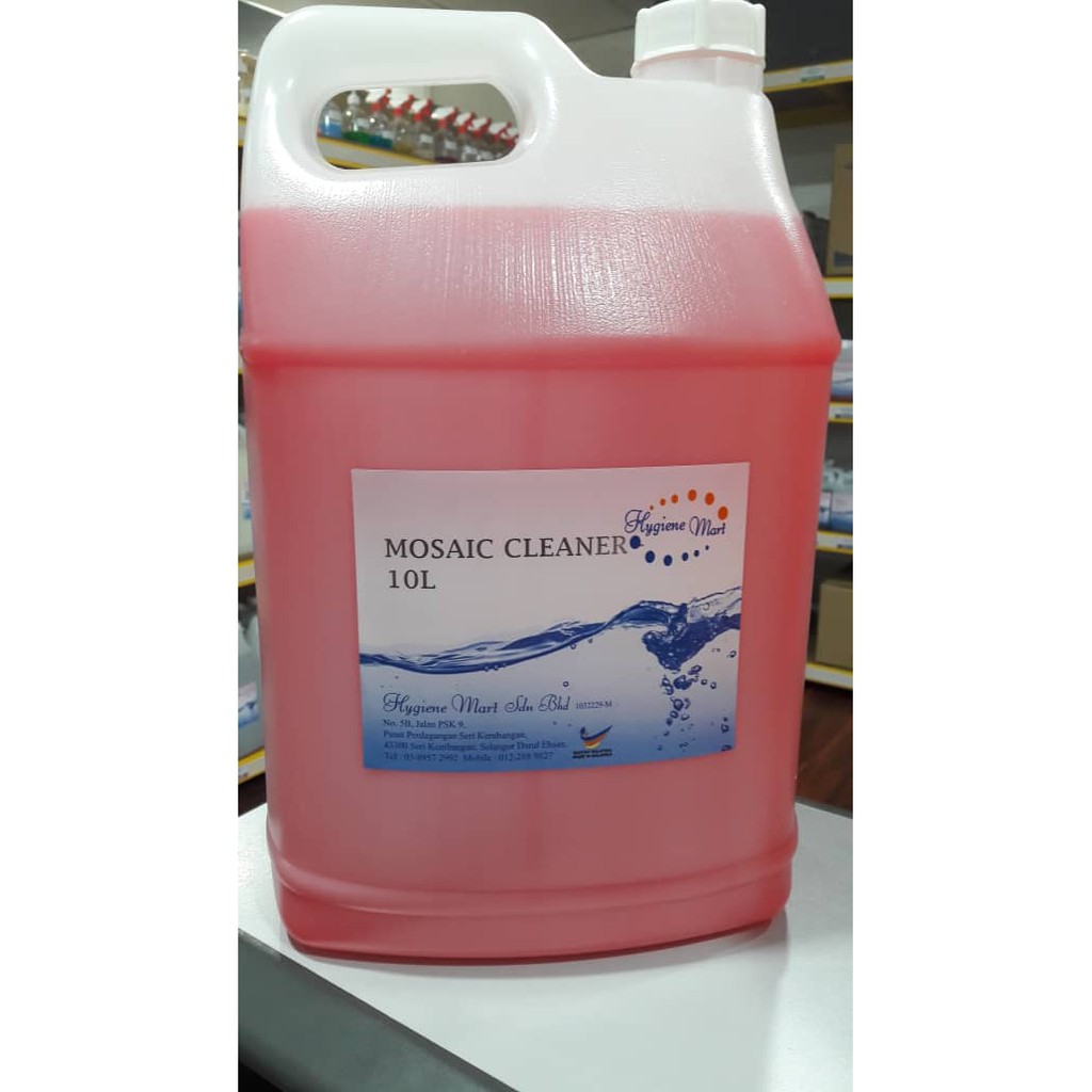 HYGIENE MART - Mosaic Cleaner 10 Liter | Shopee Malaysia