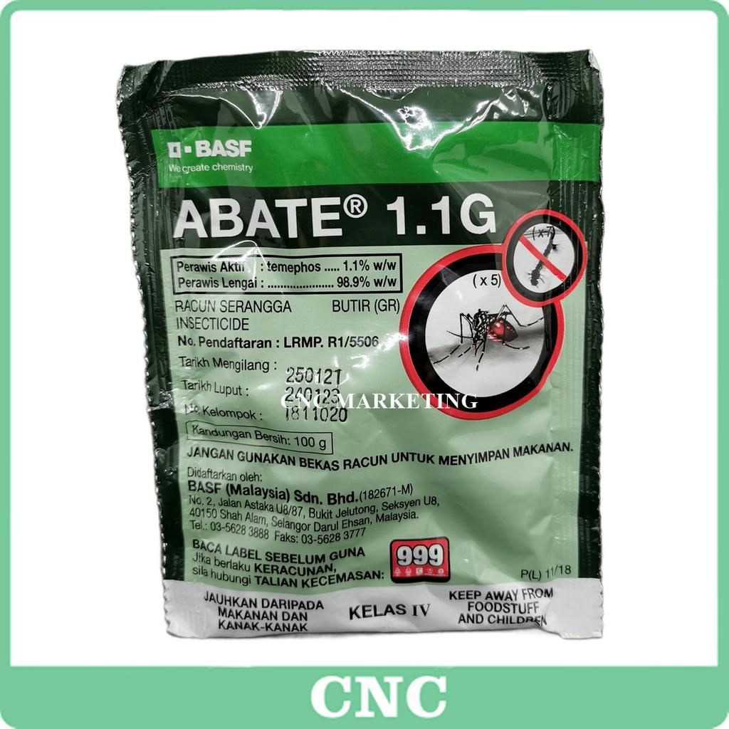 100GM Abate 1.1G BASF Mosquito Larvae Killer Ubat Jejentik Jentik Aedes ... 100GM Abate 1.1G BASF Mosquito Larvae Killer Ubat Jejentik Jentik Aedes ...