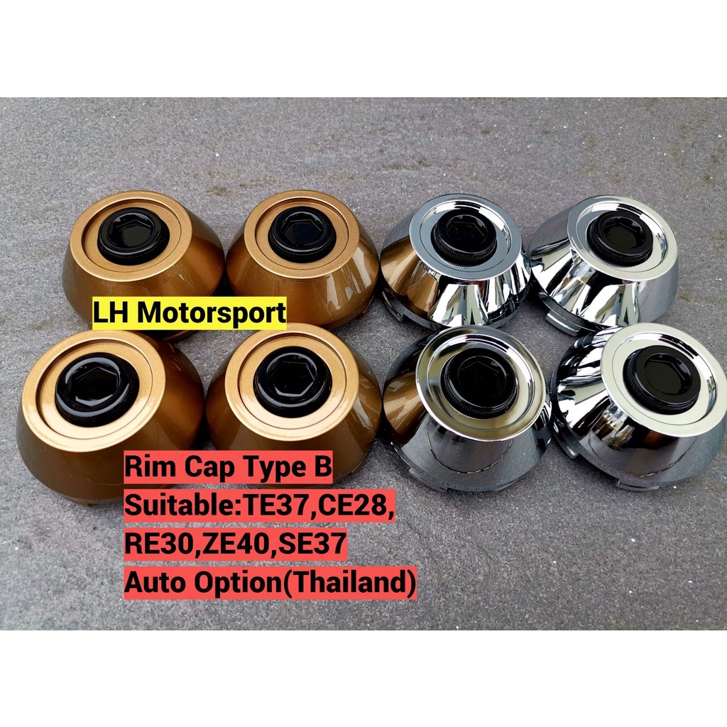 Type B Te37 Cap Ce28 Re30 Ze40 62mm Auto Option Rays CapType B Te37 Cap ...