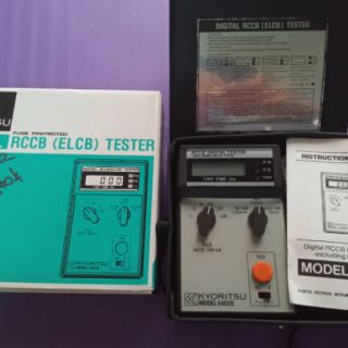 Kyoritsu 5402D RCD/RCCB/ELCB Digital Tester | Shopee Malaysia