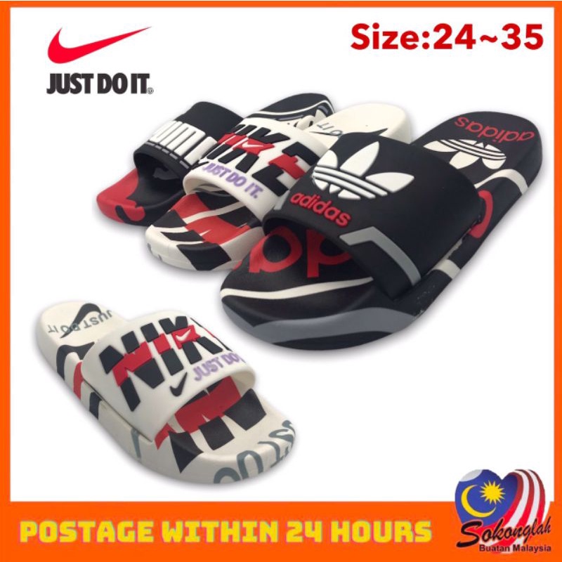 🔥 Selipar Budak Selipar Kanak Kids Slippers / Lightweights Ringan ...