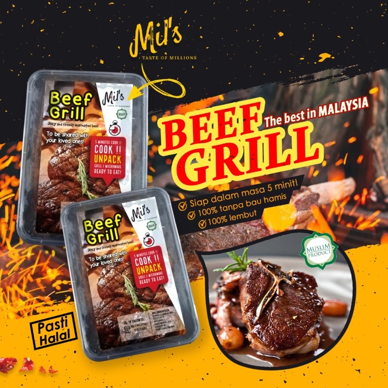 Daging Perap Mil’s Malaysia Ala Carte (SILA CHAT SEBELUM SUBMIT ORDER ...