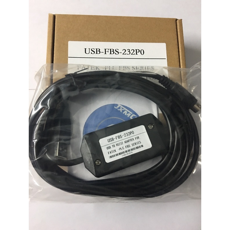 FATEK PLC programming cable PLC download line FBS B1 series programming ...