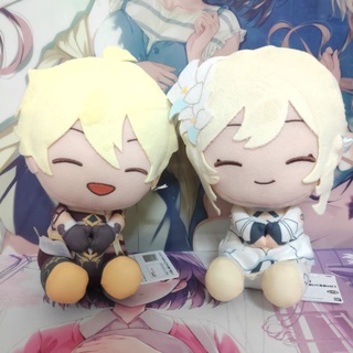 Banpresto Genshin Impact Traveler Aether Lumine Big Pofuto Plush ...