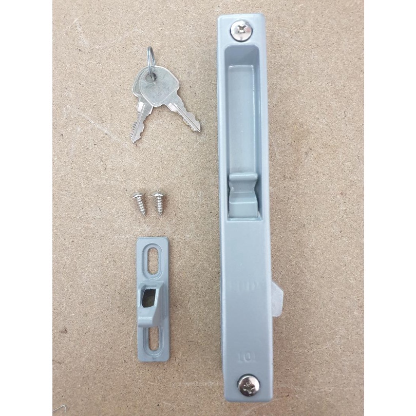 Original FUDA Silver Sliding Door Handle Lock AL101 With 2 Keys ...
