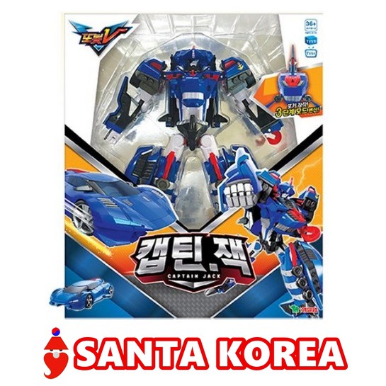 ☆TOBOT V ☆Season 2 Captain Jack Three-Tobot Toy Combination Robot 또봇 V ...