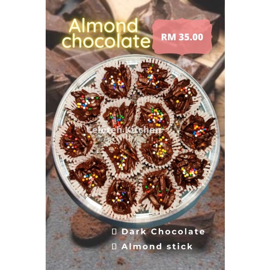 Almond Chocolate/almond coklat | Shopee Malaysia